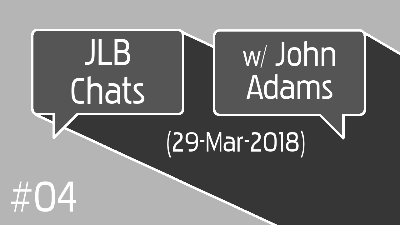JLB Chats – John le Bon
